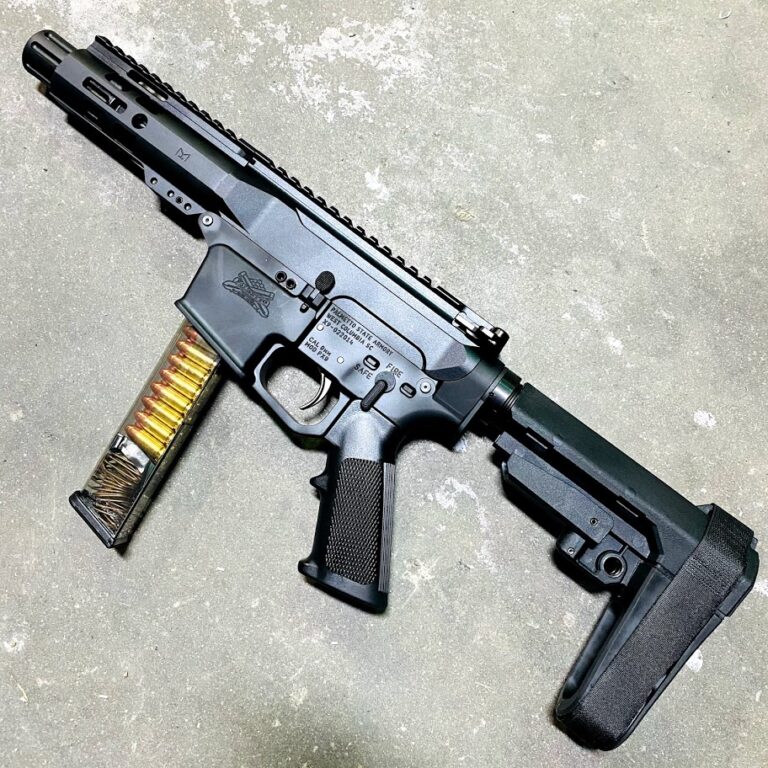 PSA PX9 9mm 4" w/ MLOK, SBA3 Brace & 31 Round Magazine (Takes Glock ...