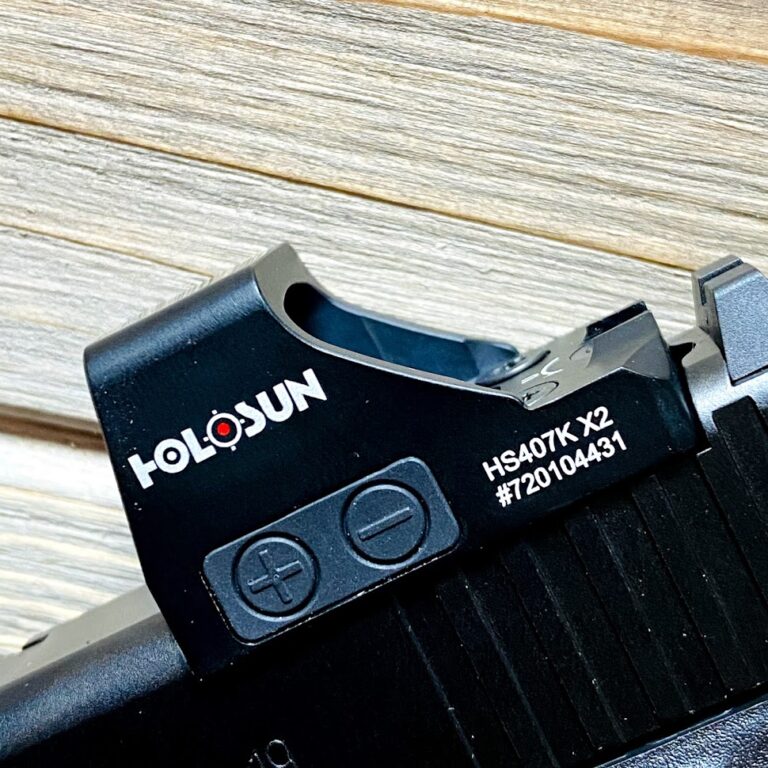 Holosun HS407K-X2 6 MOA Red Dot - GUNTICKETS [10 SPOT] - GUNBROS