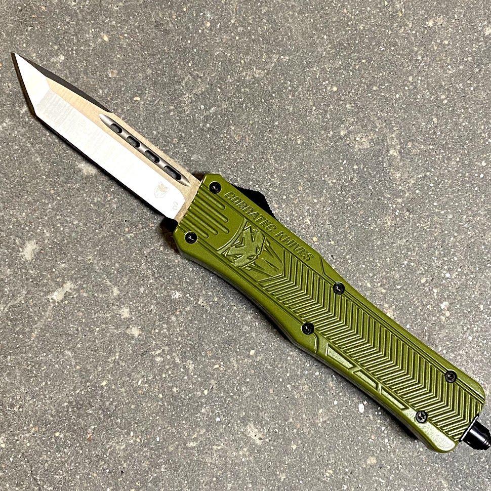 Cobratec OTF Knife - GUNTALK [10 SPOT] - GUNBROS