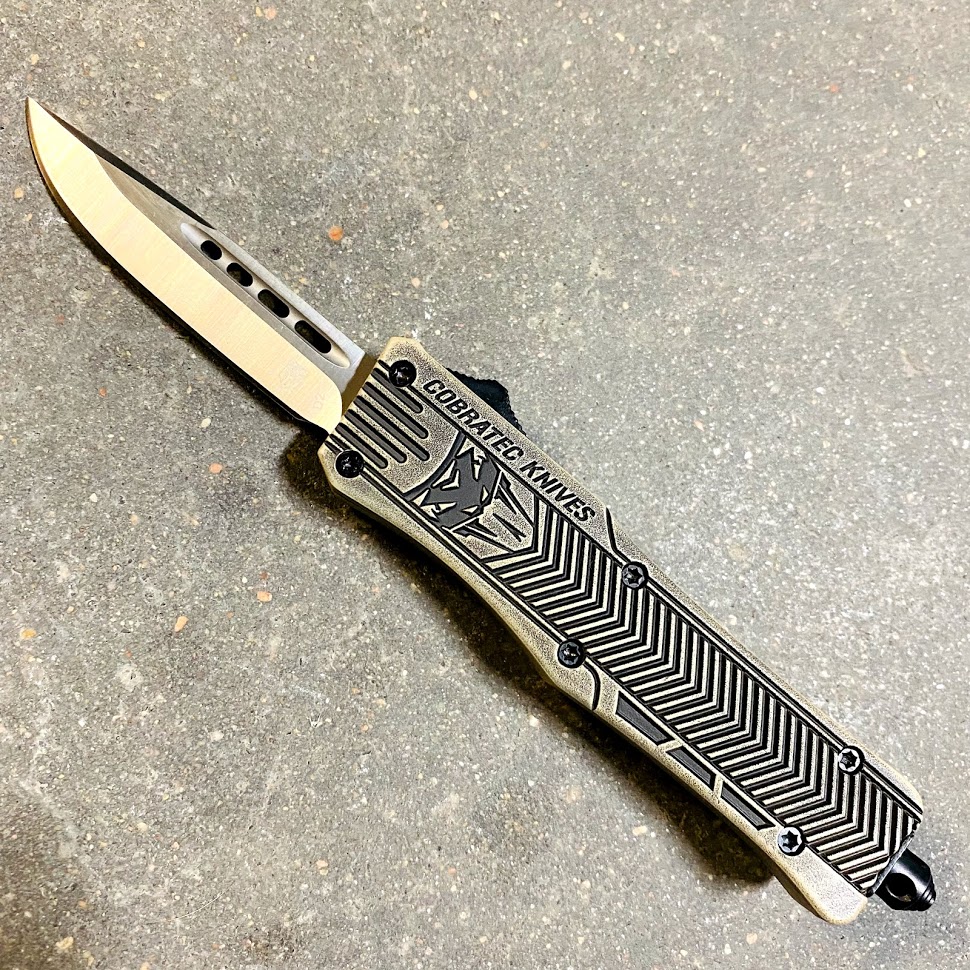 Cobratec OTF Knife - GUNTALK [10 SPOT] - GUNBROS