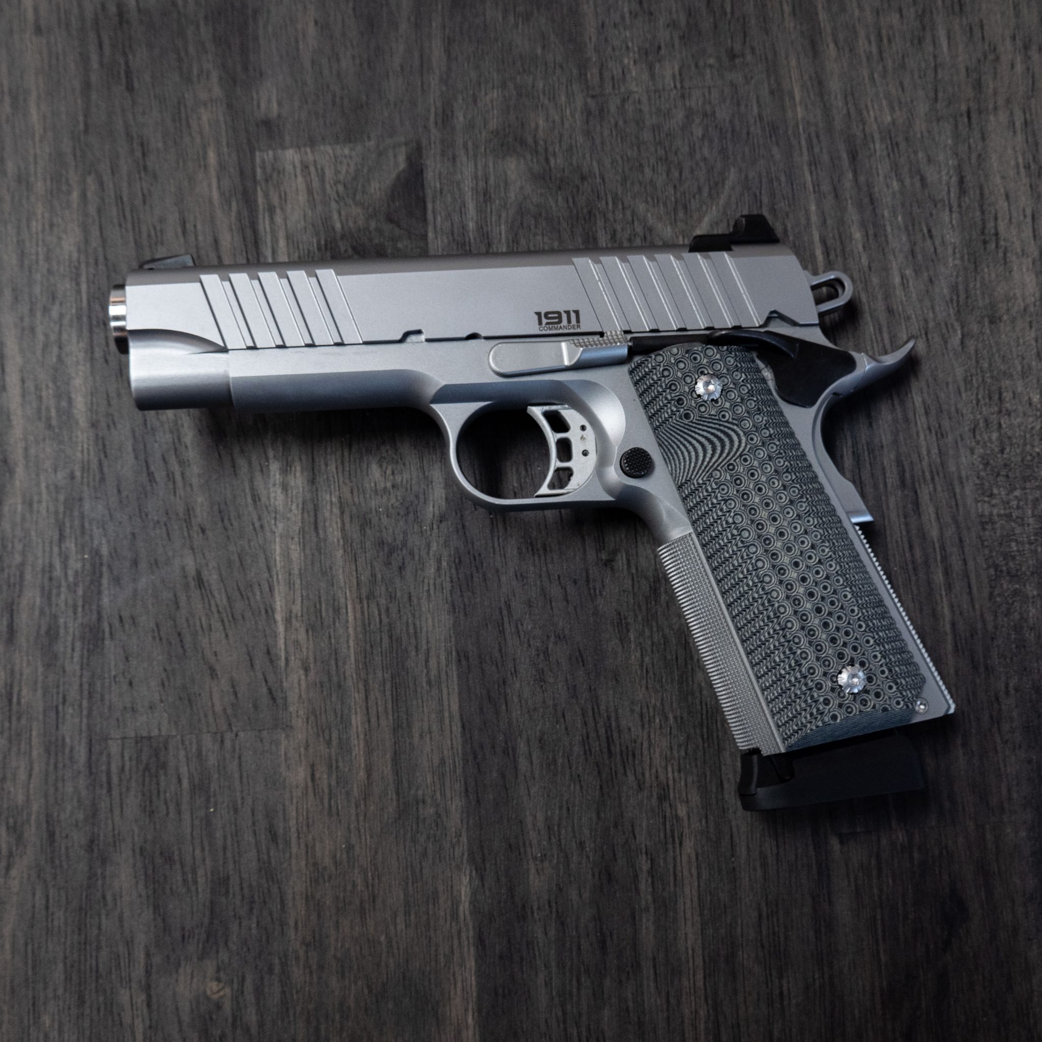 Bul Armory Commander 1911 9mm Stainless Steel - GUNTALK [10 SPOT] - GUNBROS