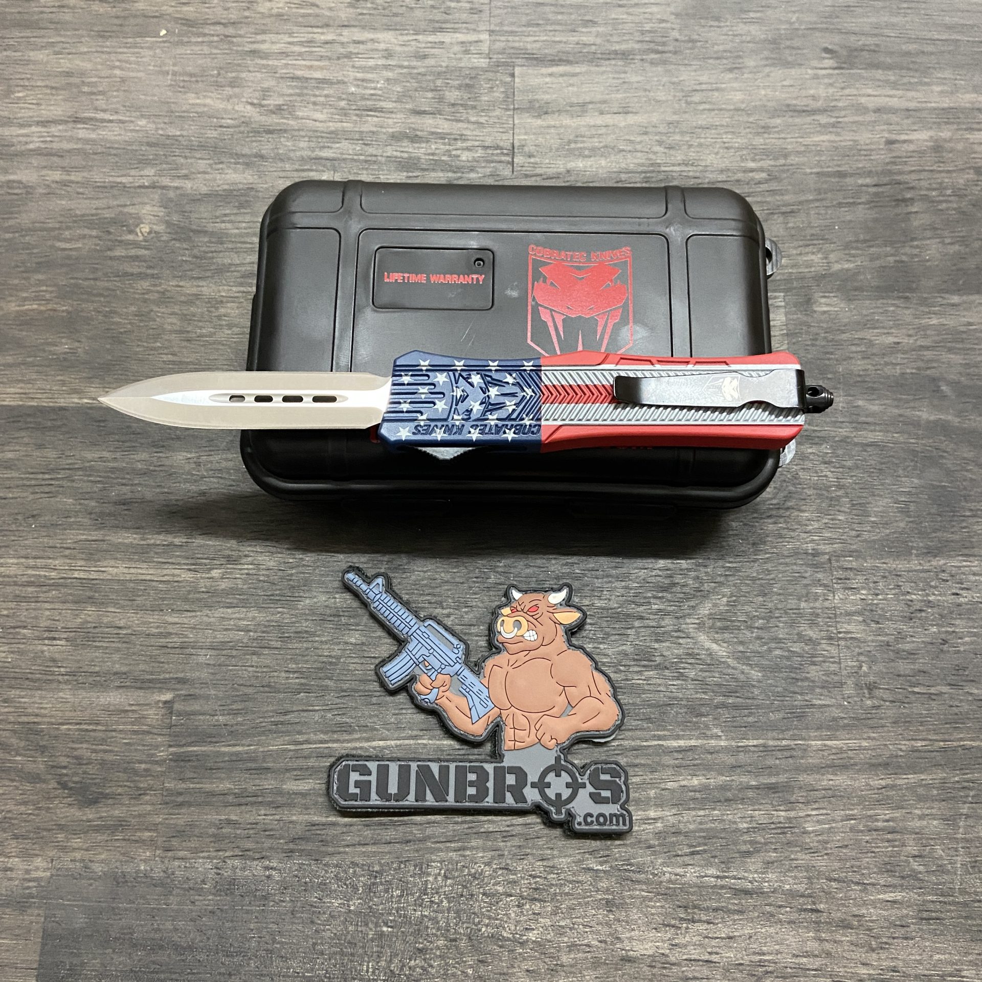 Cobratec OTF Knife - GUNTALK [20 SPOT] - GUNBROS