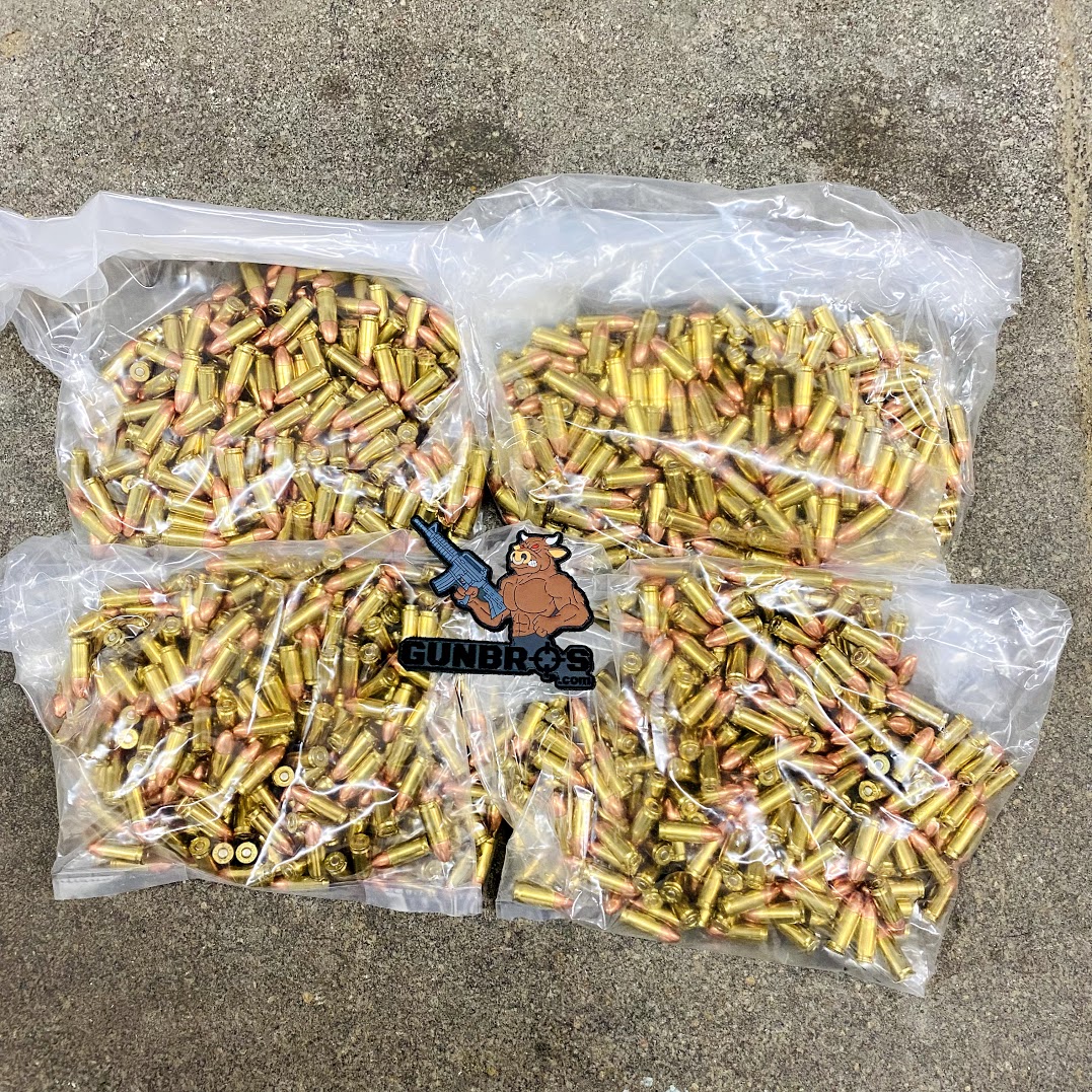 1000rds AngelFire 9mm 124gr FMJ - GUNTALK [10 SPOT] - GUNBROS