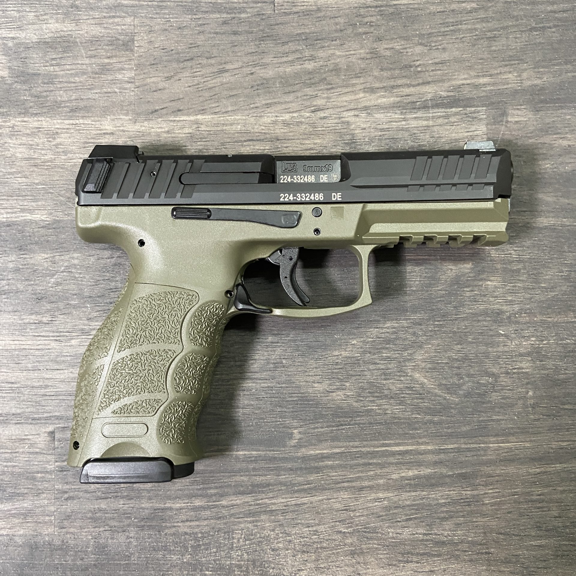 Heckler & Koch HK VP9 9mm OD Green - GUNTALK [10 SPOT] - GUNBROS