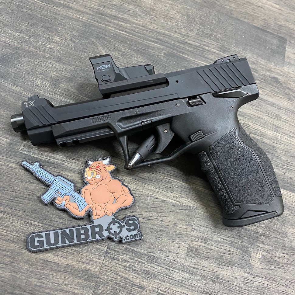 Taurus TX22 Competition .22LR w/ Springfield HEX Dragonfly Red Dot ...