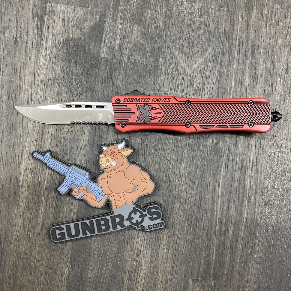 Cobratec OTF Knife - GUNTALK [10 SPOT] - GUNBROS