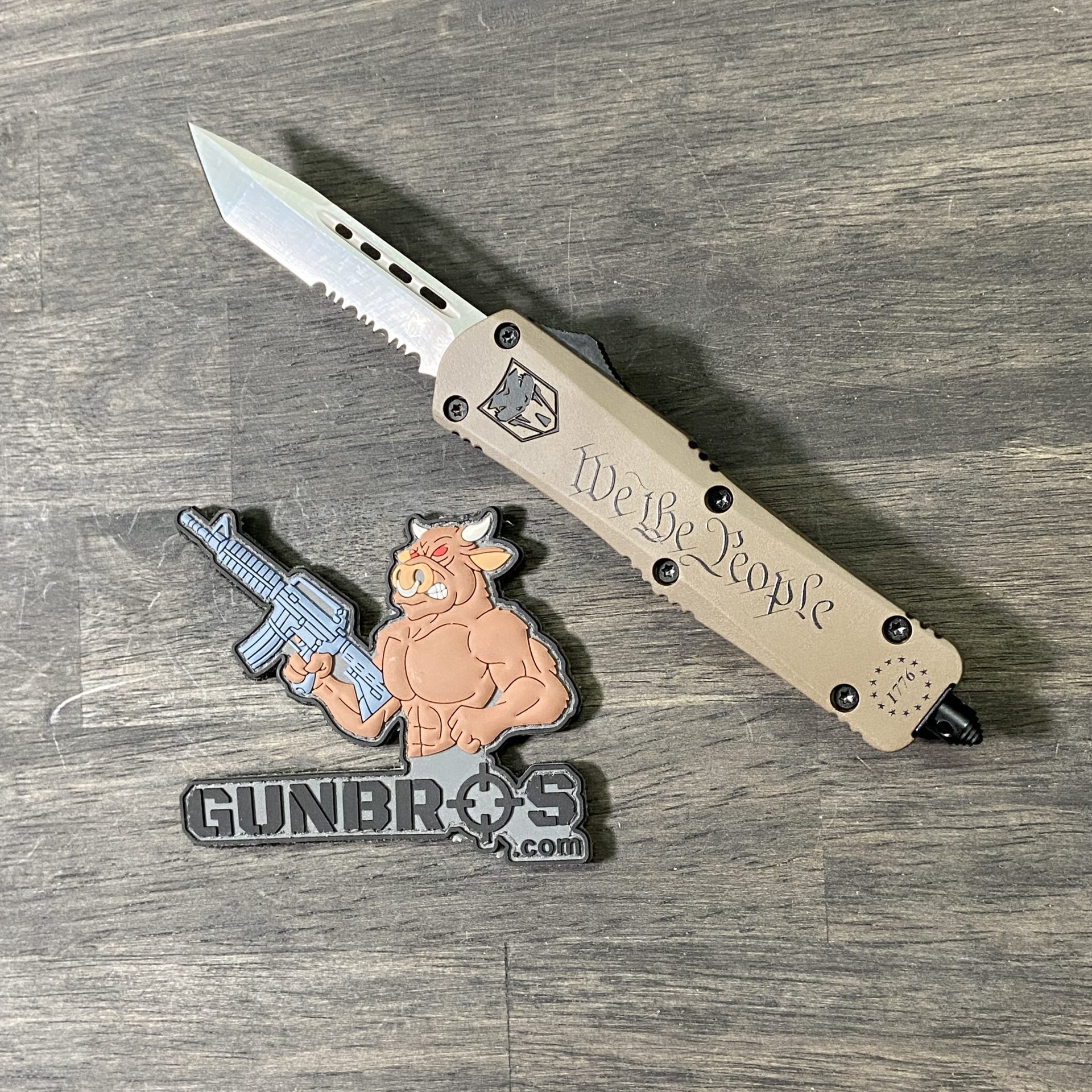 Cobratec OTF Knife - GUNTALK [10 SPOT] - GUNBROS