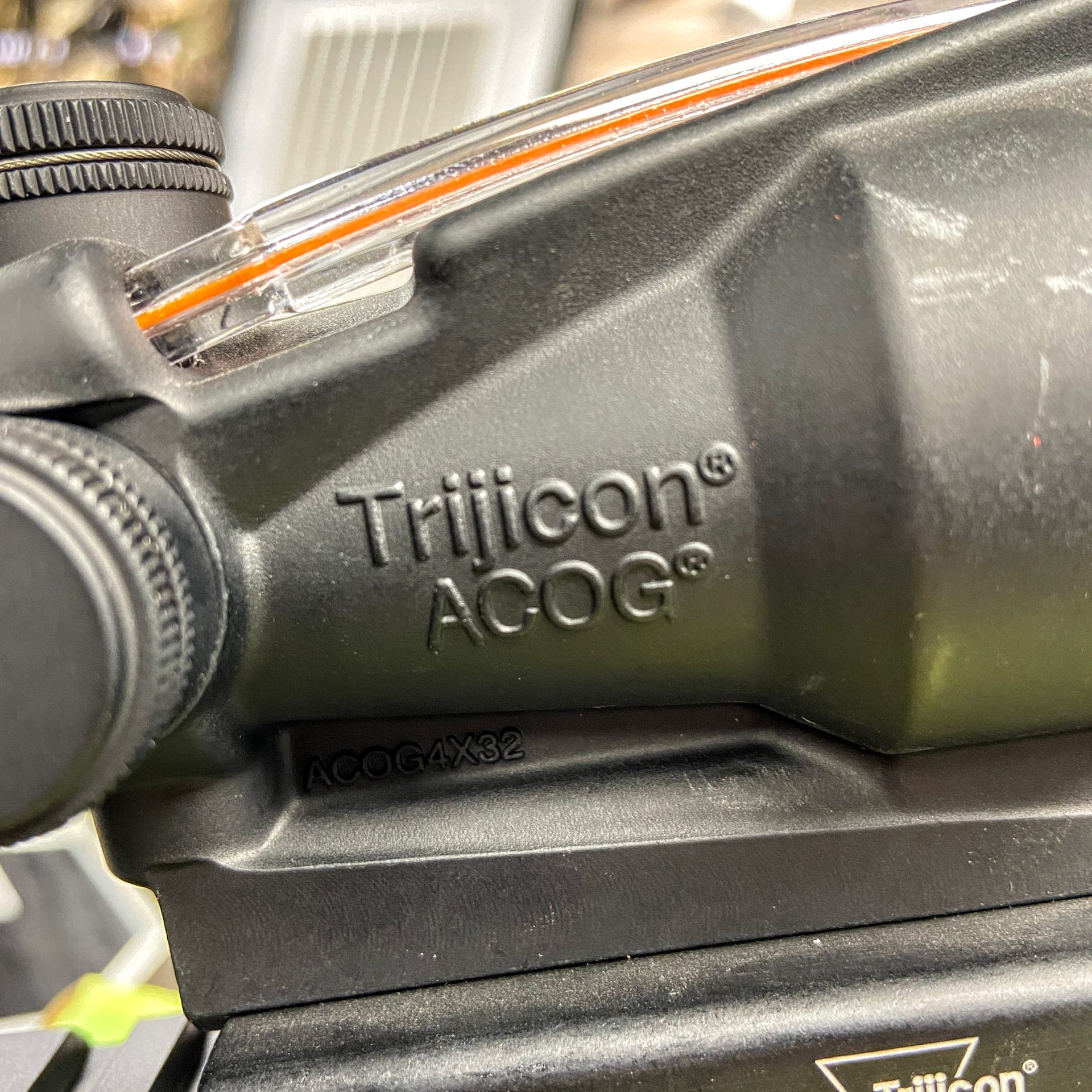 Trijicon ACOG TA31F 4x32 Illuminated Red Chevron - GUNTICKETS [20 SPOT ...
