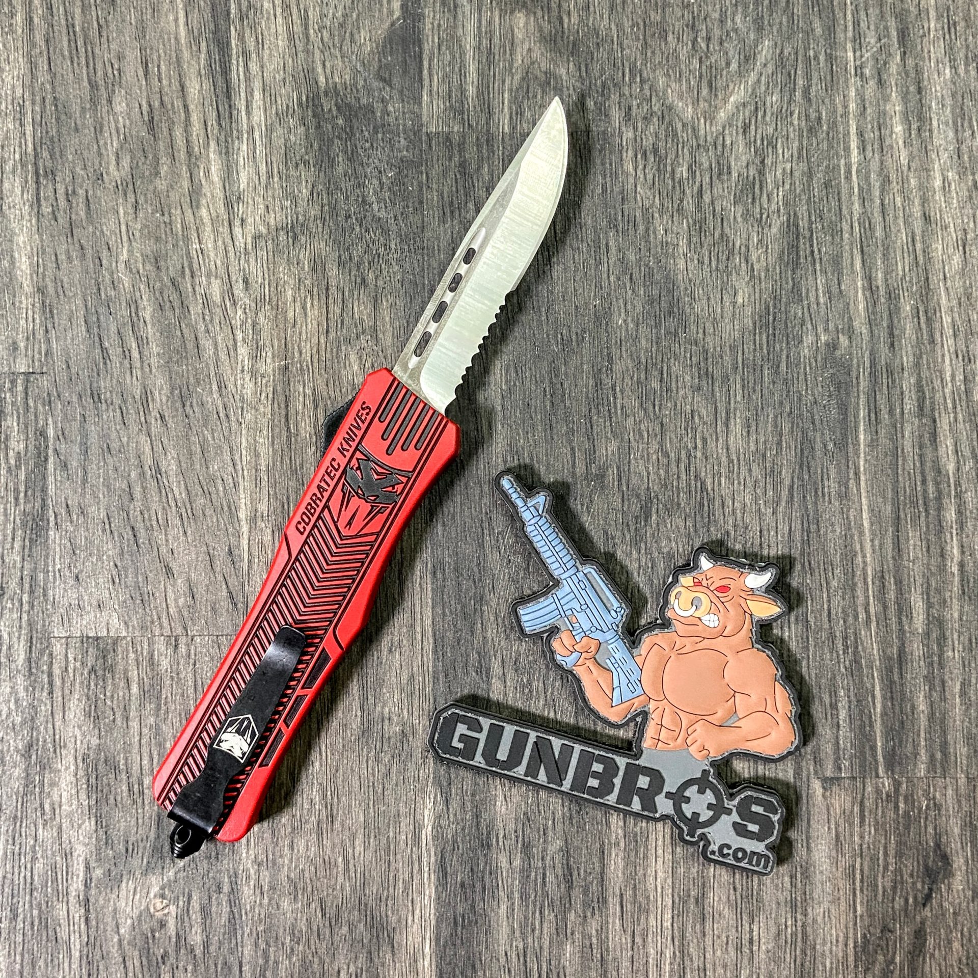 Cobratec OTF Knife - GUNTICKETS [20 SPOT] - GUNBROS