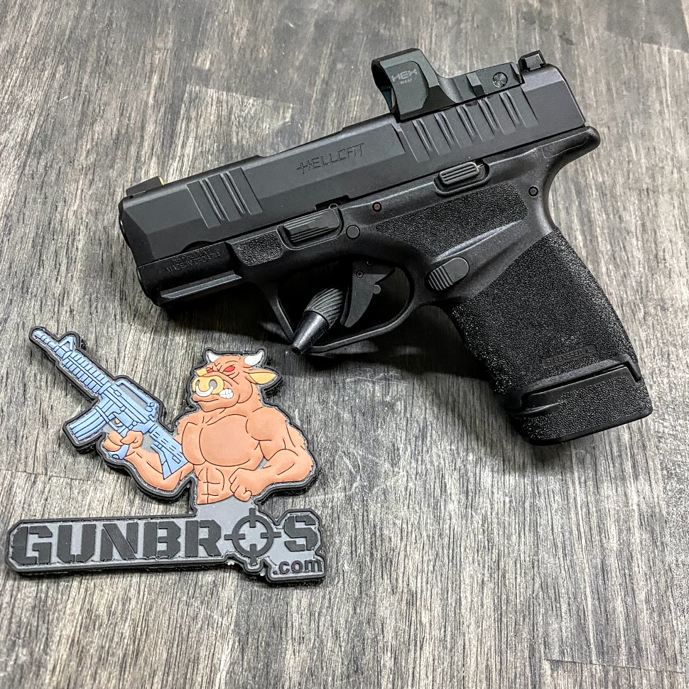 Springfield Hellcat 9mm w/ HEX WASP Red Dot - GUNTICKETS [10 SPOT ...