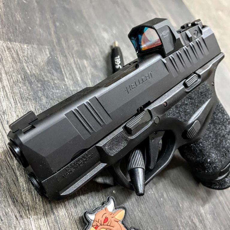 Springfield Hellcat 9mm w/ HEX WASP Red Dot - GUNTICKETS [10 SPOT ...