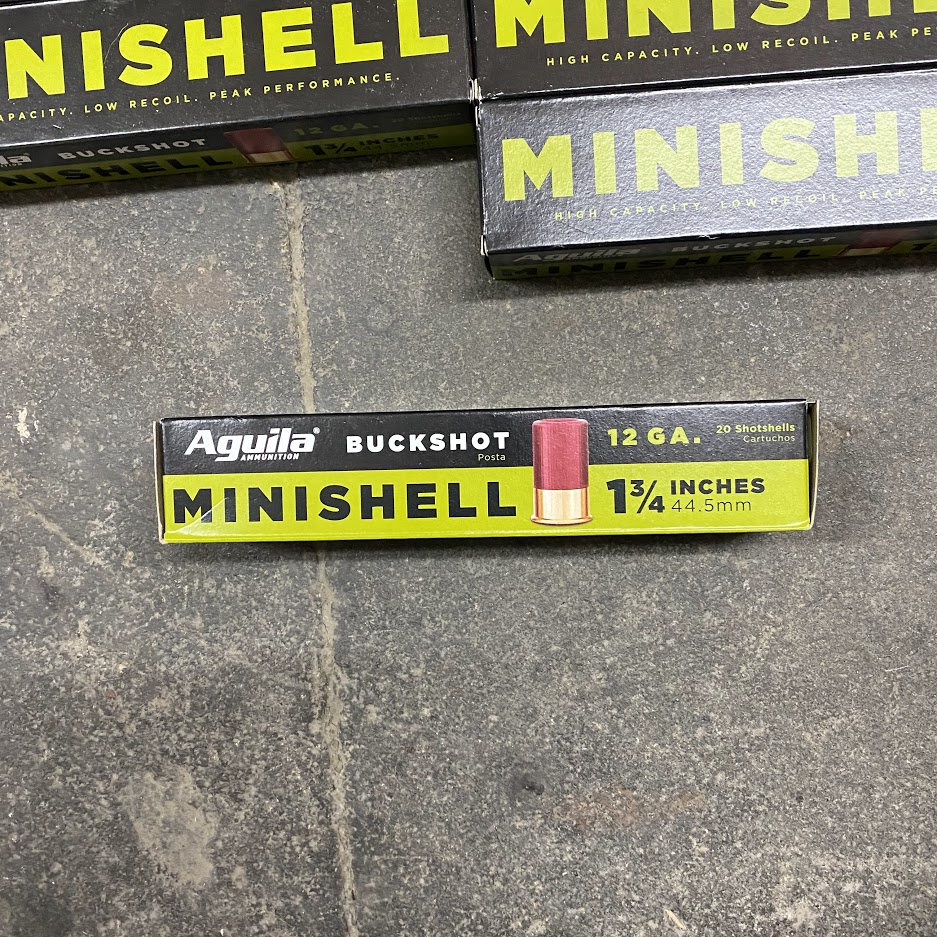 200rds Aguila 12ga Buckshot Minishell - GUNTICKETS [10 SPOT] - GUNBROS