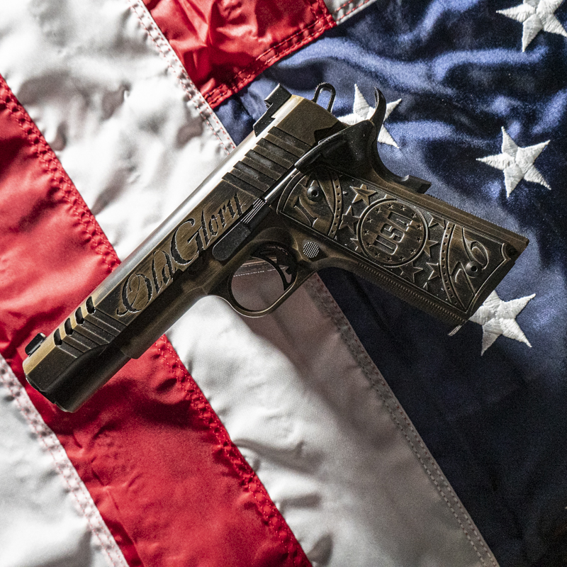 Auto-Ordnance 1911-A1 Old Glory Burnt Bronze .45ACP - GUNTICKETS [40 ...