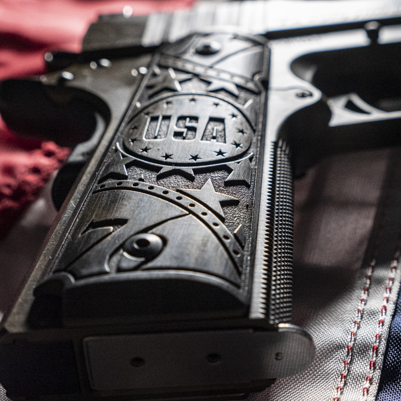 Auto-Ordnance 1911-A1 Old Glory Burnt Bronze .45ACP - GUNTICKETS [40 ...