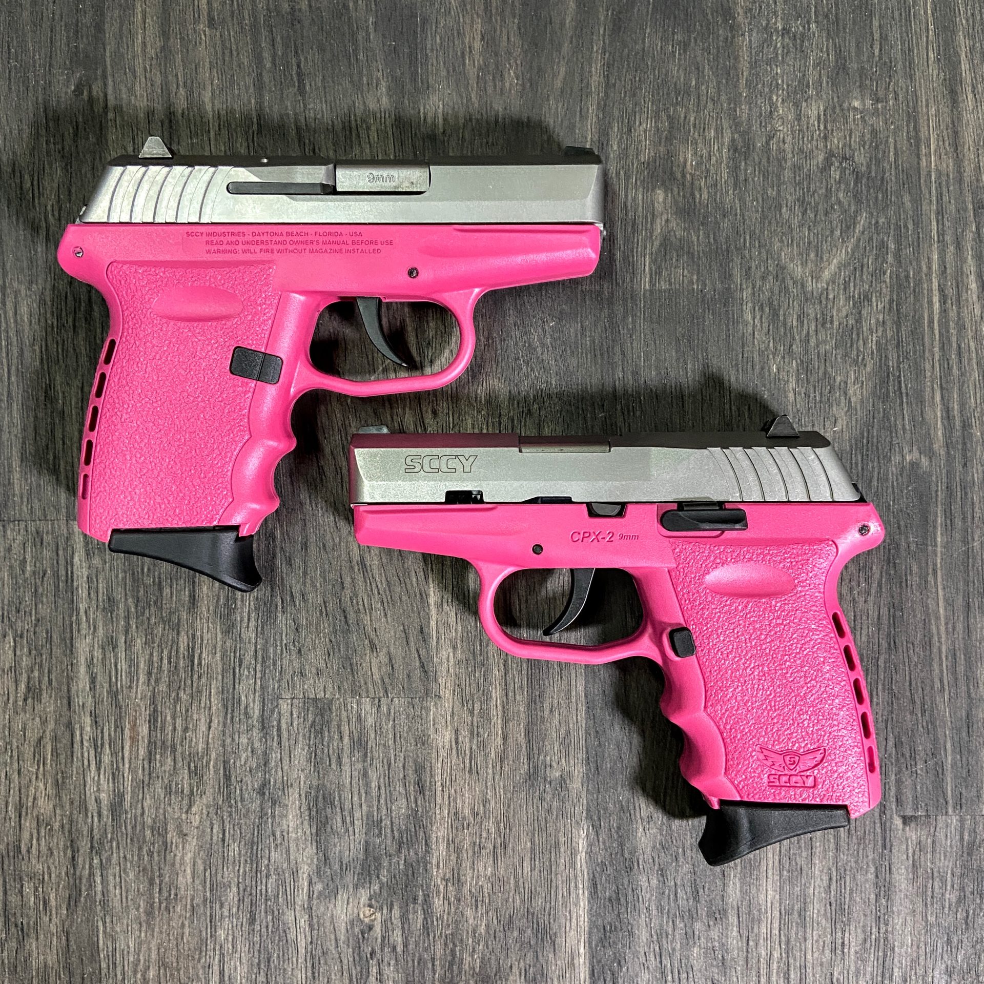 Dual SCCY Industries CPX-2 9mm in Pink - GUNTICKETS [20 SPOT] - GUNBROS