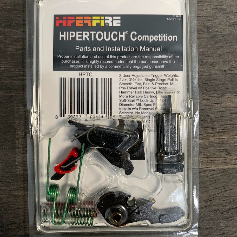 HIPERFIRE HPTC Hipertouch Competition AR-Platform 2.5-3.5lb Trigger - GUNTICKETS [10 SPOT] - GUNBROS
