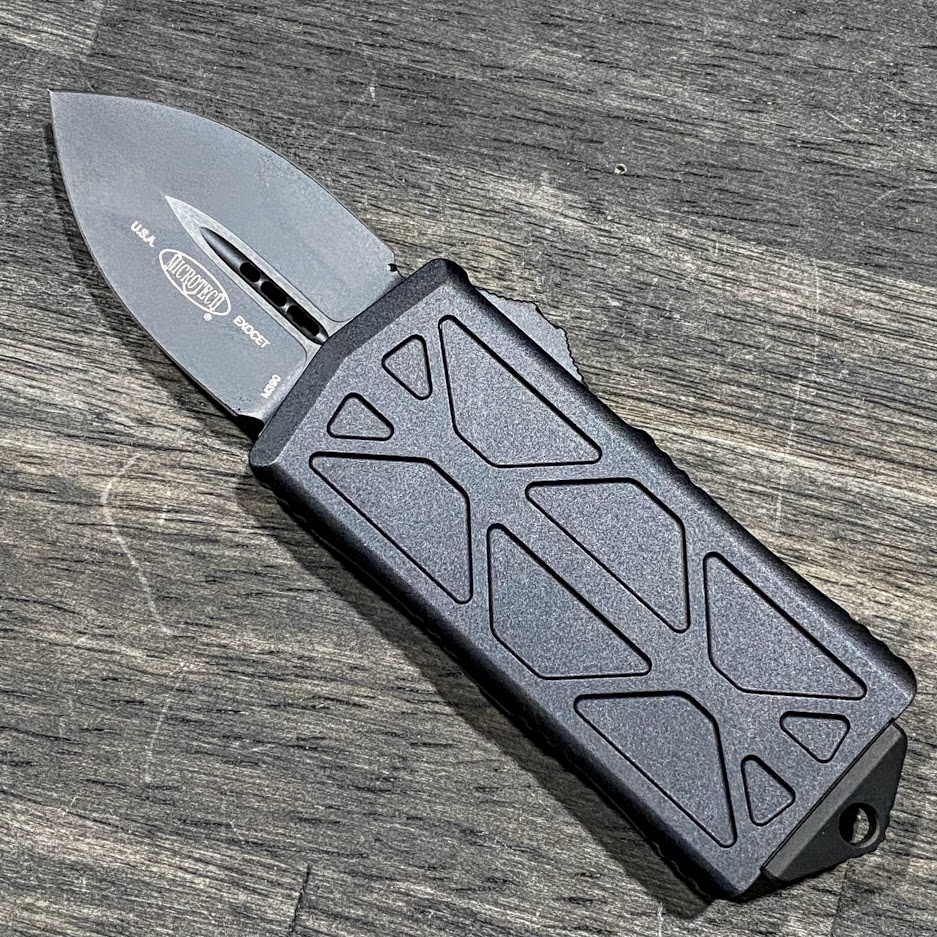 Microtech Exocet Tactical 157-1T OTF Knife - GUNTICKETS [20 SPOT] - GUNBROS