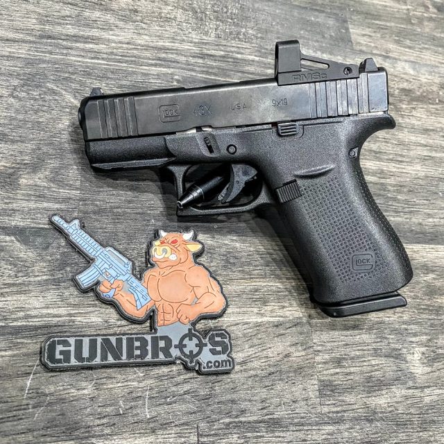 Glock 43x 9mm w/ Shield RMSc Optic - GUNTICKETS [10 SPOT] - GUNBROS