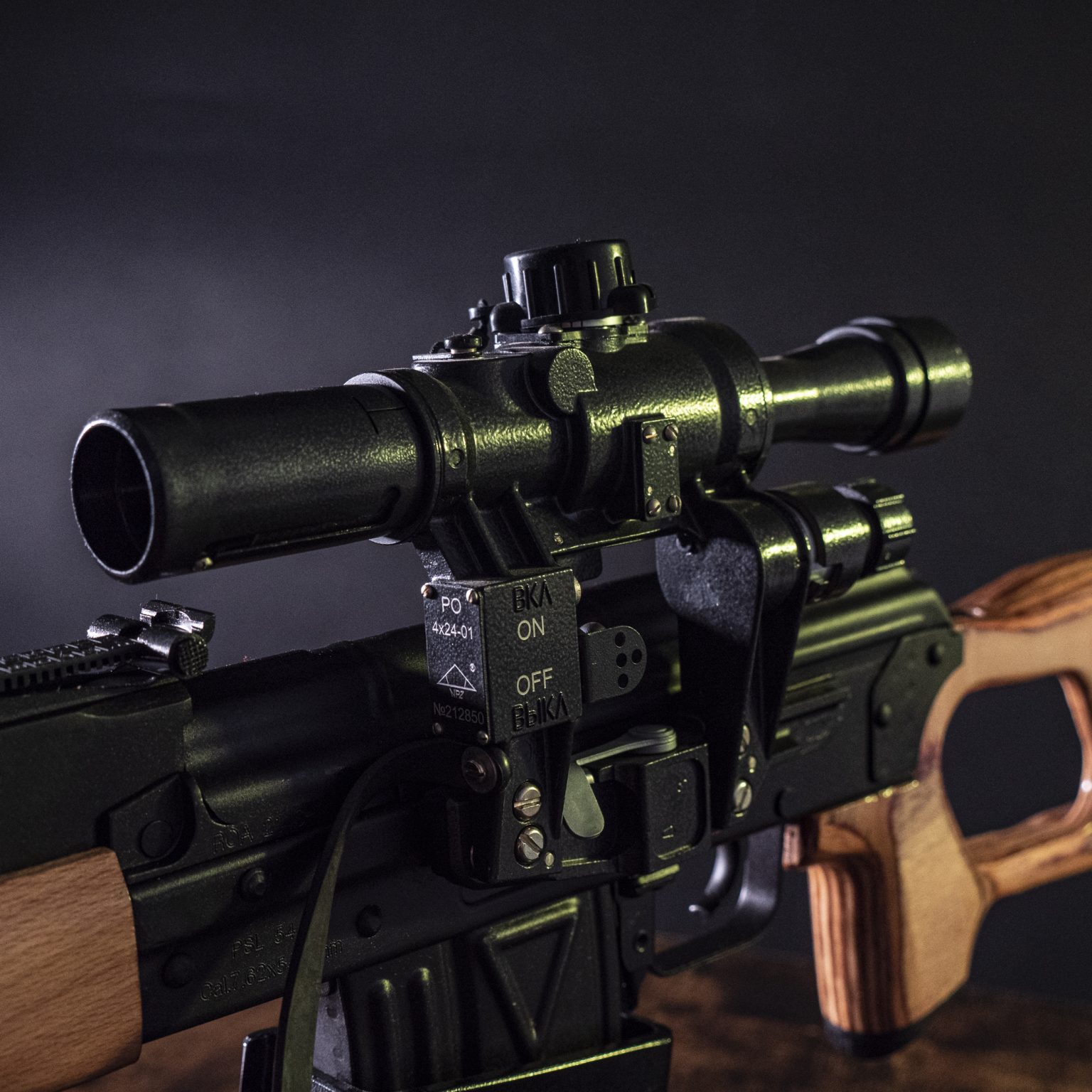 Century Arms Romanian PSL-54 7.62x54R w/ Russian 4x24mm Scope ...