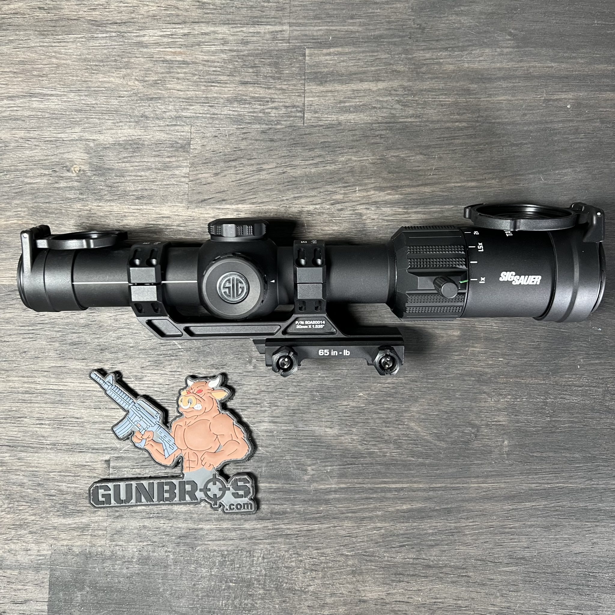 Sig Sauer Tango MSR 1-6x24mm w/ 30mm Cantilever Mount - GUNTICKETS [10 ...