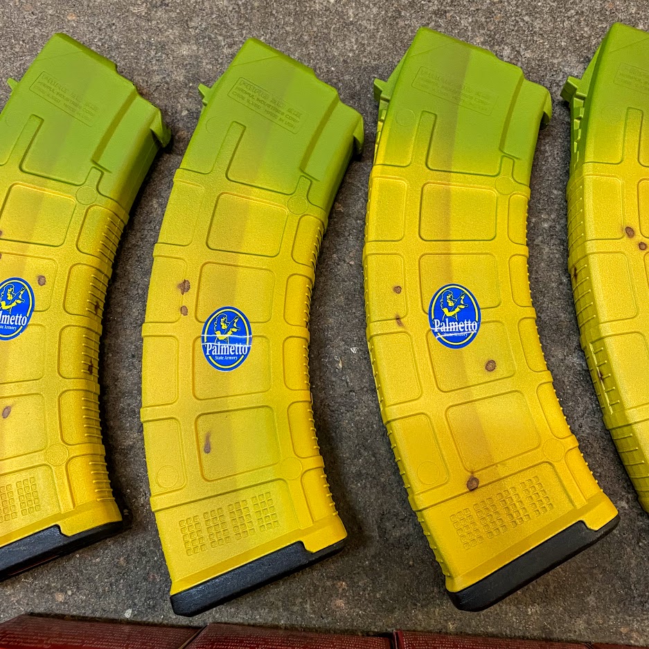 5 Pack Banana AK47 Magazines w/ 200rds Barnaul 7.62x39mm 125gr SP ...