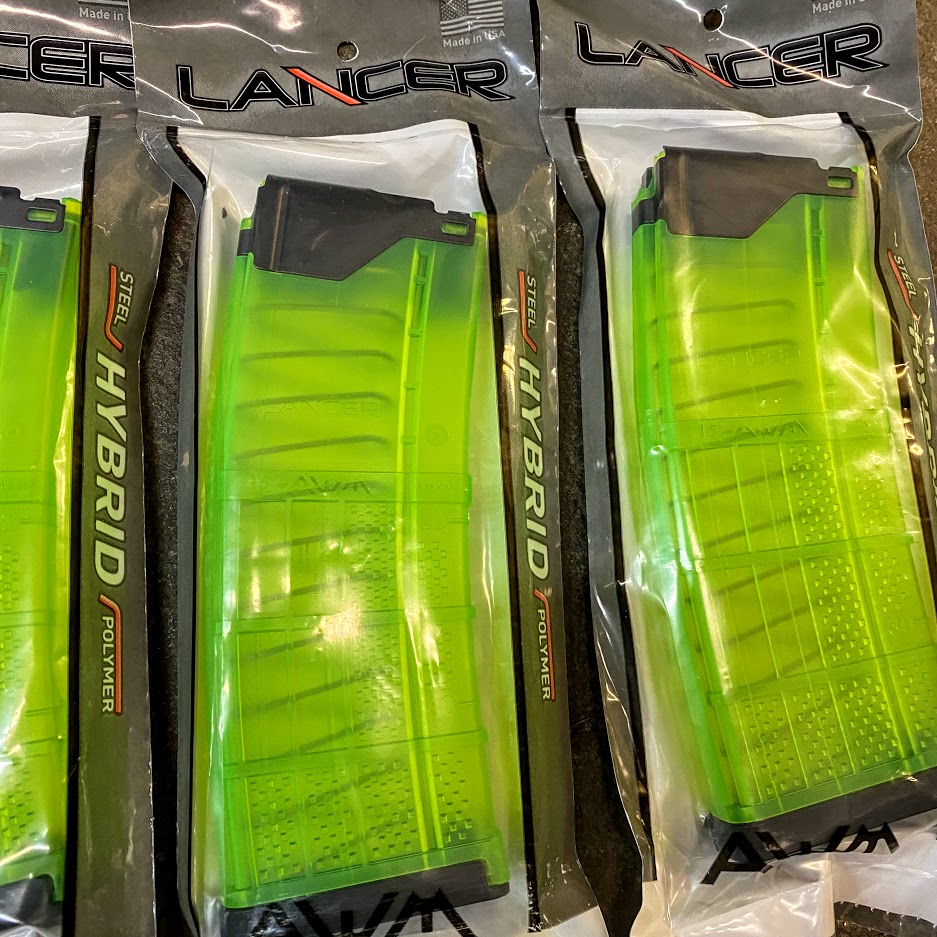 10pk Lancer L5 30rd AR15 Mags Alien Green - GUNTICKETS [10 SPOT] - GUNBROS