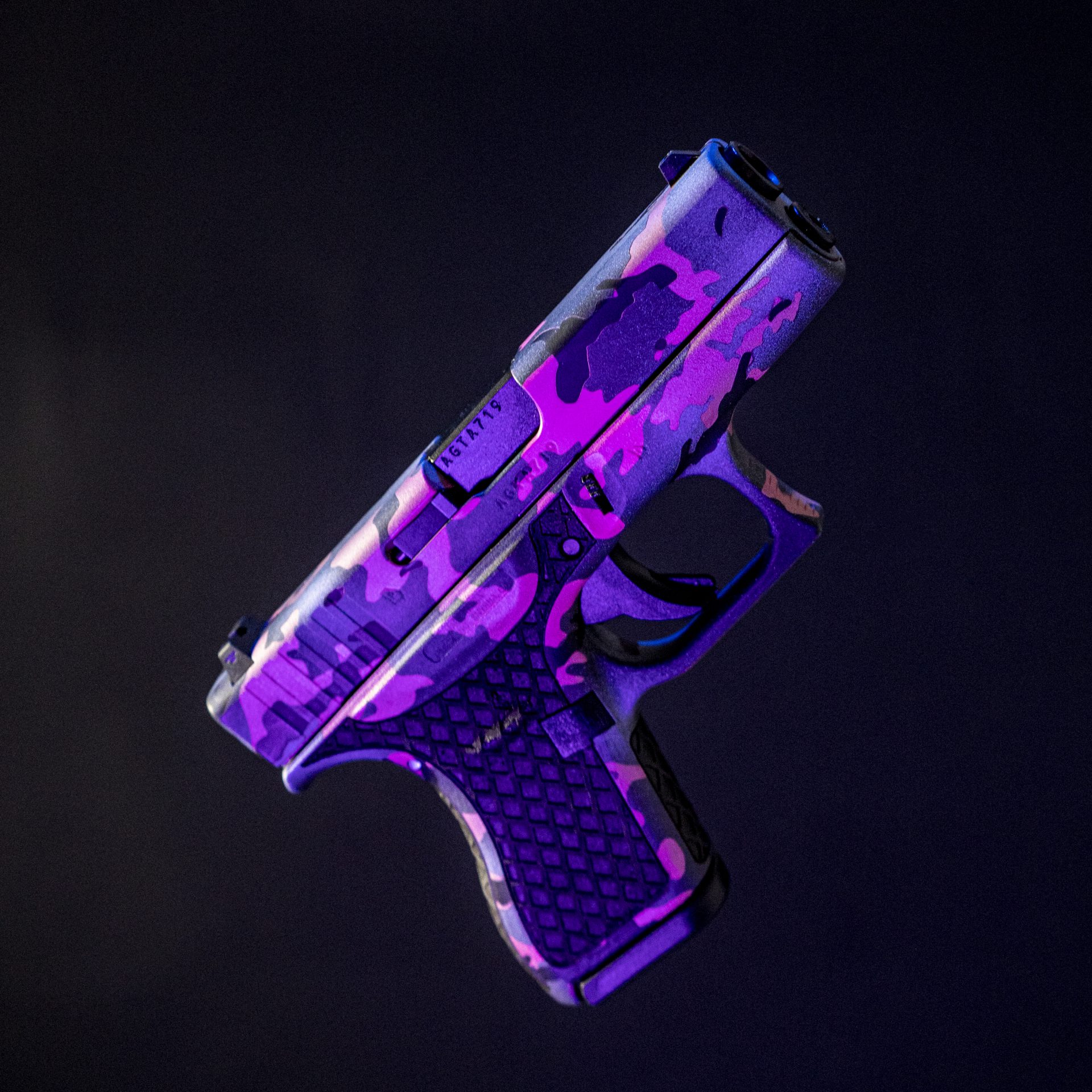 Gunbros Custom Glock 42 .380 ACP Pink Multicam - GUNTICKETS [100 SPOT ...