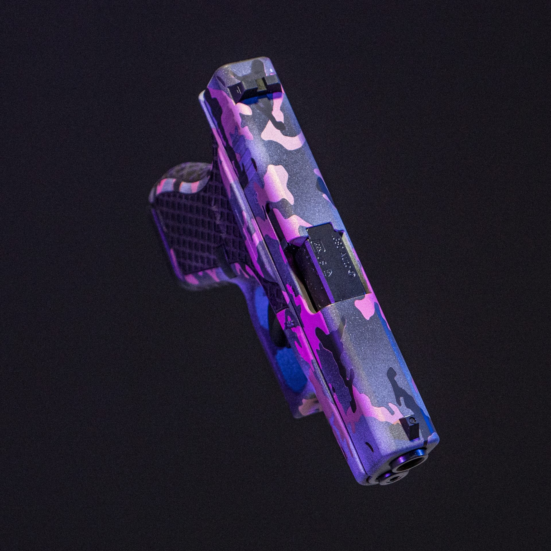 Gunbros Custom Glock 42 .380 ACP Pink Multicam - GUNTICKETS [100 SPOT ...