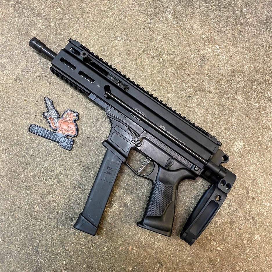 Grand Power Stribog SP9A3G 9mm w/ Tailhook Brace (Glock Mags ...