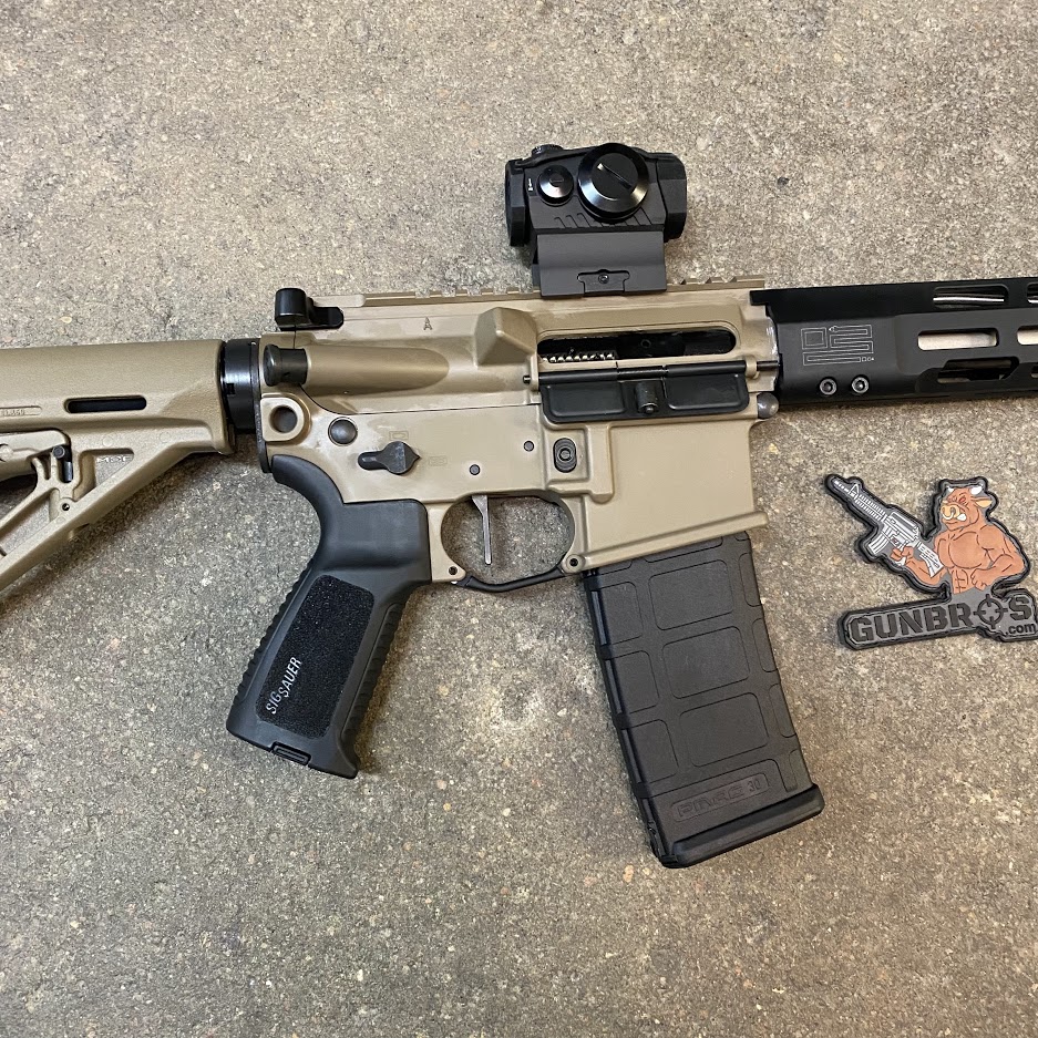 Sig Sauer M400 5.56mm Tread Snakebite Coil FDE w/ Romeo 5 Red Dot ...