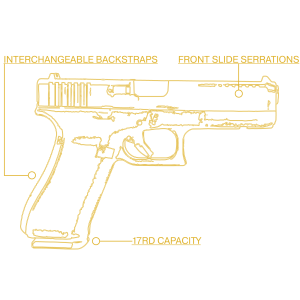 Glock 17 Gen 5 9mm - GUNBROS