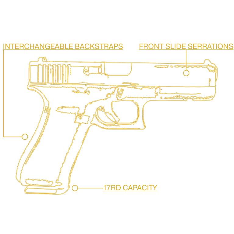 Glock 17 Gen 5 9mm - GUNBROS
