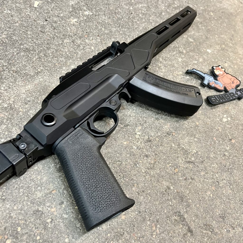 Ruger .22LR Charger w/ Enoch Industries Deep Six Chassis & SB Folding ...