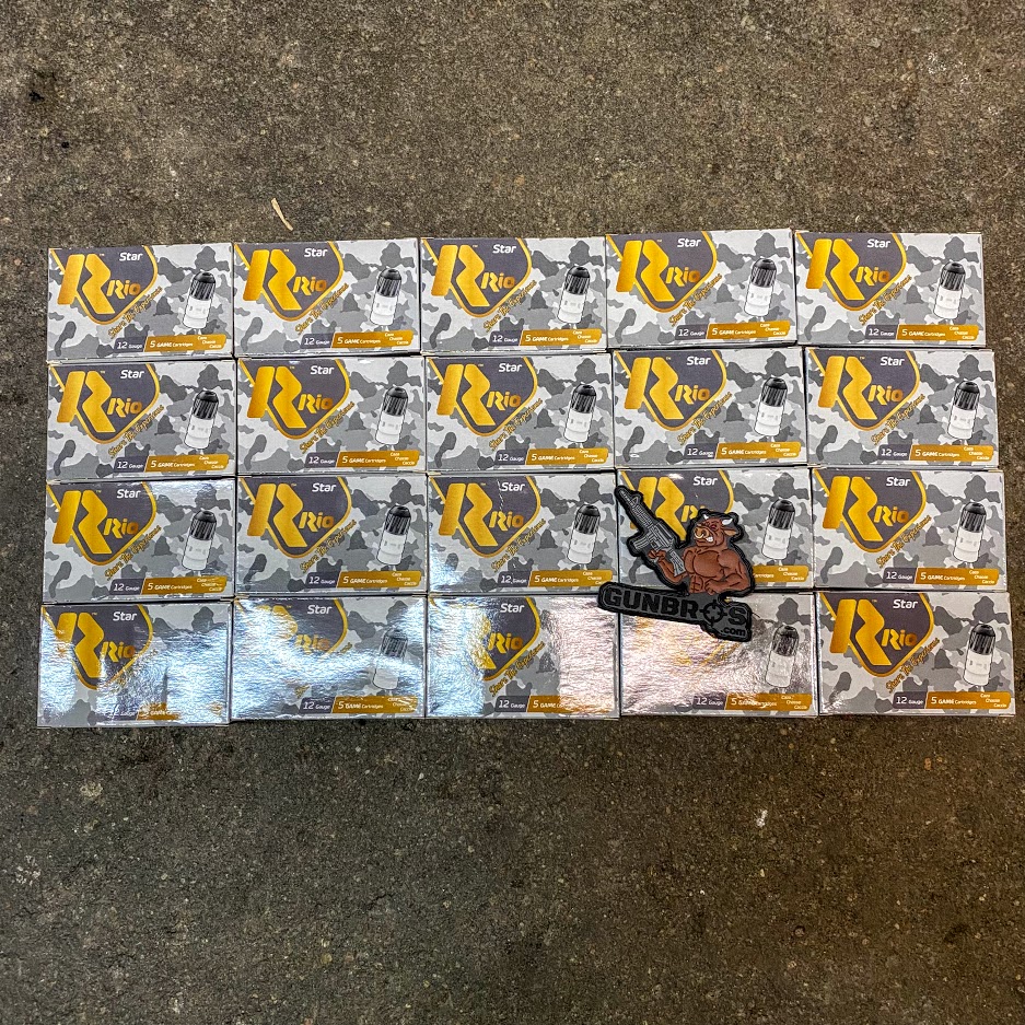 100rds RIO 12GA Star Slug 2-3/4" - GUNTICKETS [10 SPOT] - GUNBROS
