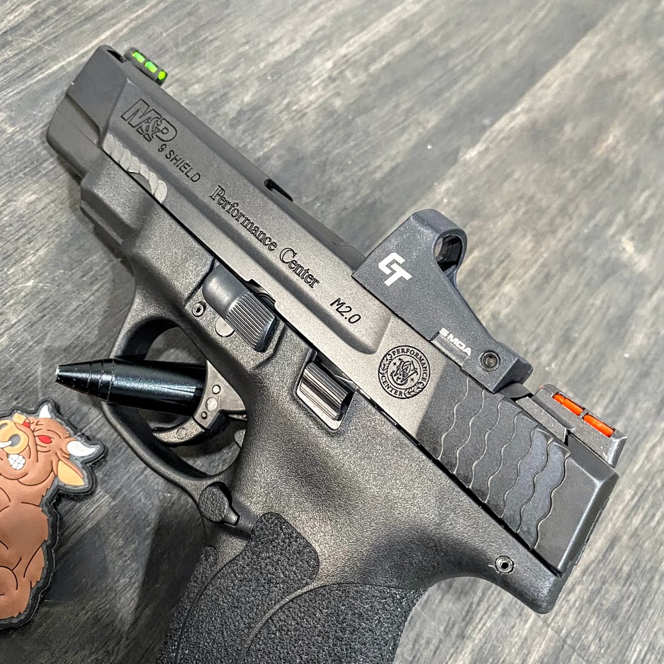 Smith & Wesson M&P9 Shield M2.0 Performance Center 9mm w/ Crimson Trace ...
