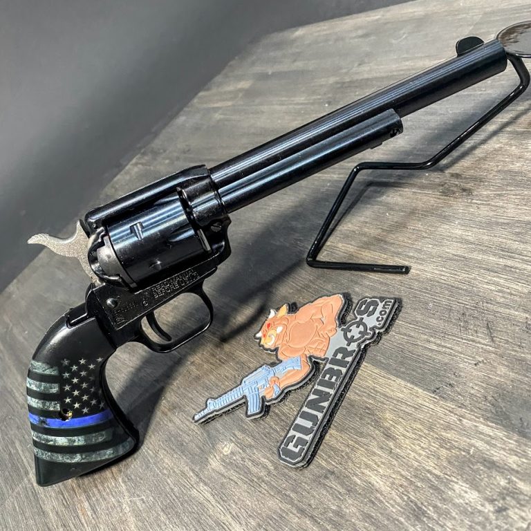Heritage Rough Rider .22LR 6.5" Thin Blue Line - GUNTICKETS [10 SPOT ...