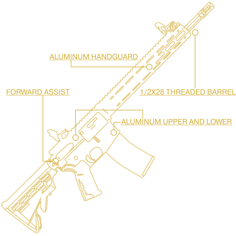 Tippmann M4-22 Elite .22LR - GUNBROS