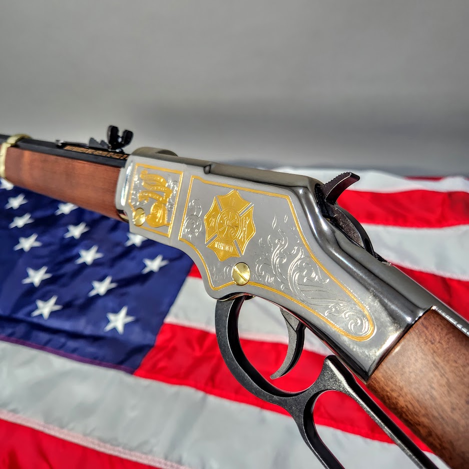 Henry Golden Boy Firefighter Tribute .22LR - GUNTICKETS [20 SPOT] - GUNBROS