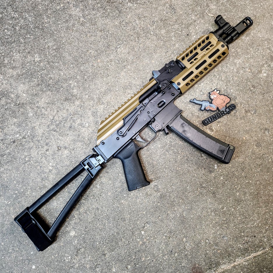 Palmetto State Armory AK-V 9mm FDE w/ ALG Trigger - GUNTICKETS [20 SPOT ...