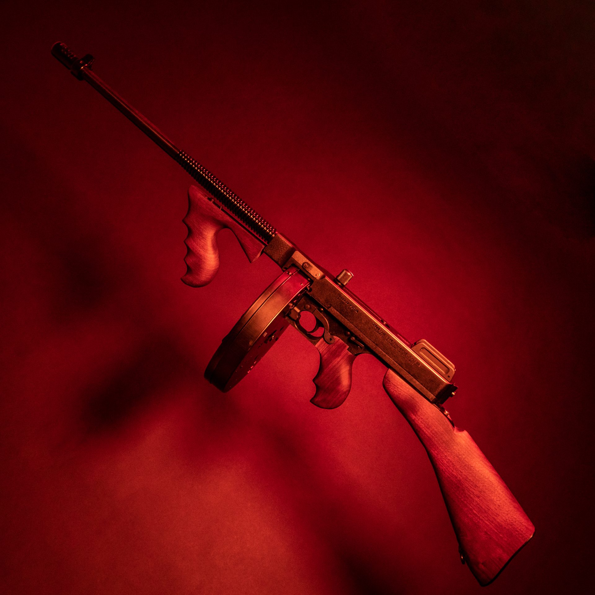 Auto Ordnance Thompson 1927A-1 Deluxe .45ACP w/ 50rd Drum - GUNTICKETS ...