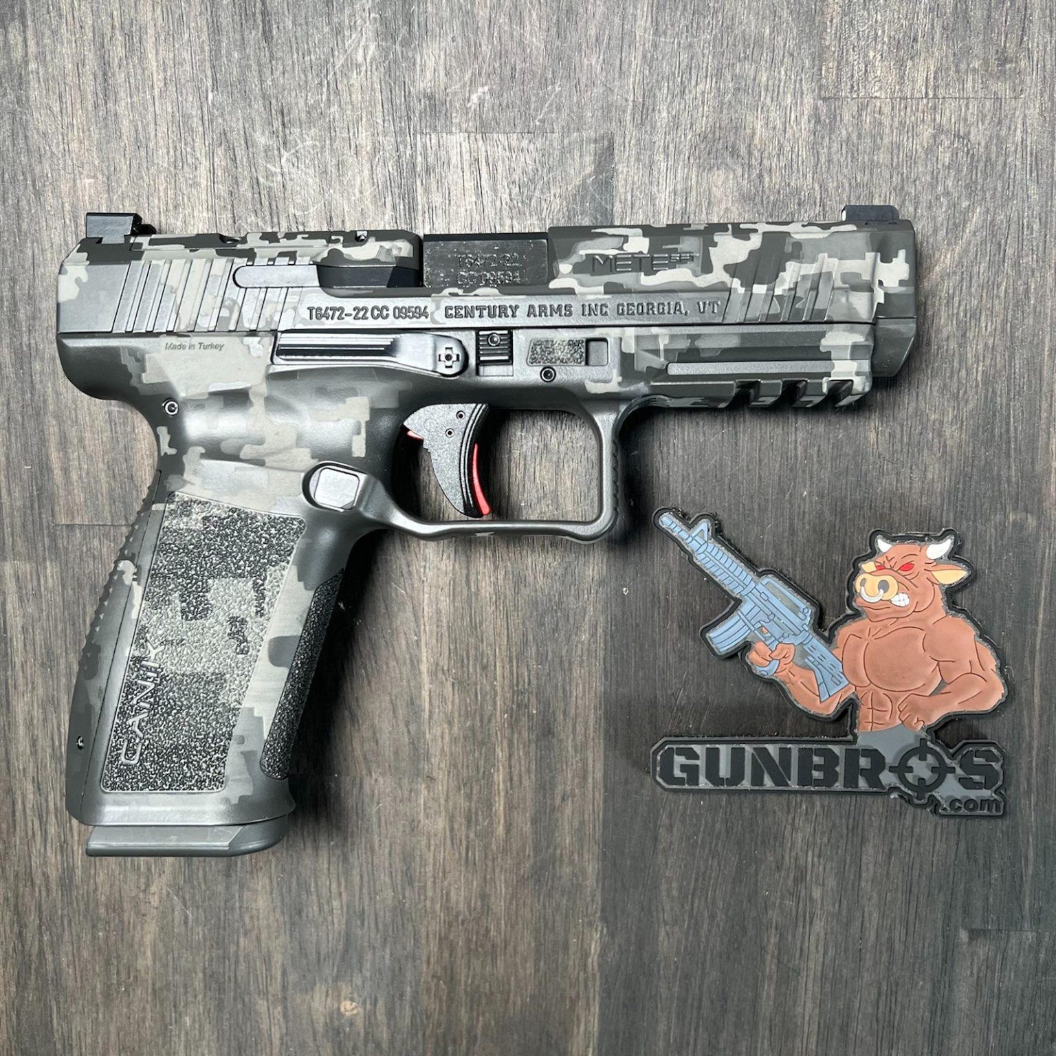 Canik Mete SFT Dark Grey Digi-Camo 9mm - GUNTICKETS [10 SPOT] - GUNBROS