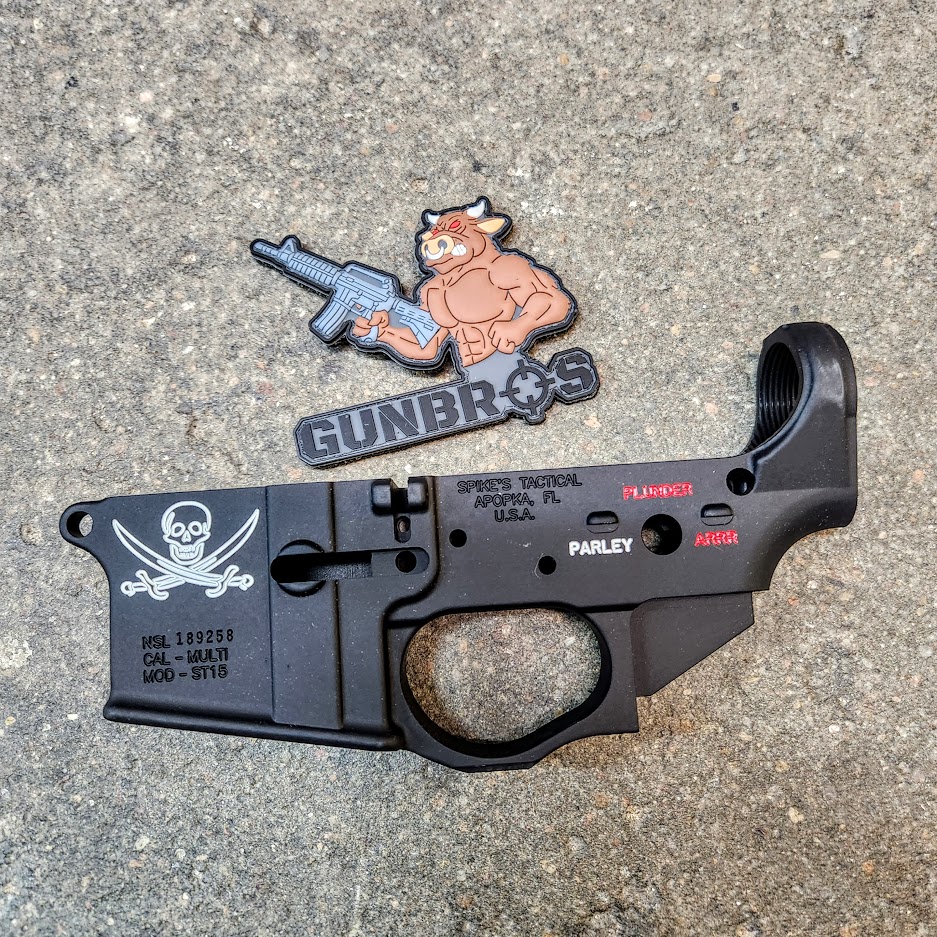 Spikes Tactical Calico Jack AR15 Stripped Lower - GUNTICKETS [10 SPOT ...