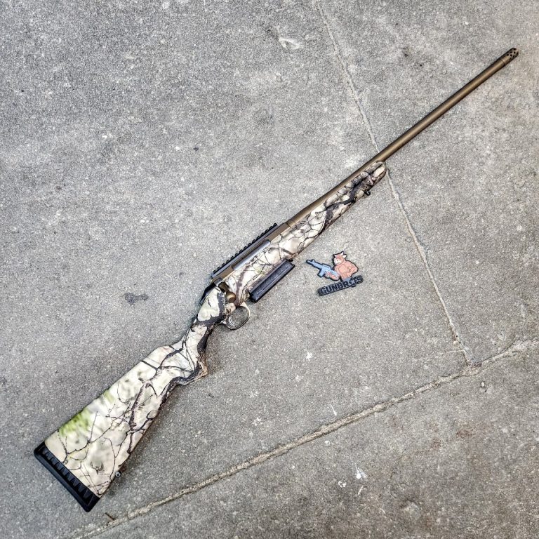 Ruger American 7mm PRC 24" Burnt Bronze Cerakote - GUNTICKETS [10 SPOT ...