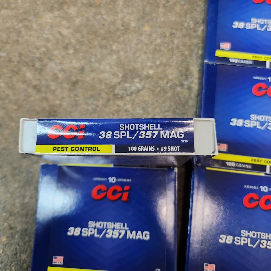 100rds CCI .38 SPL/.357 Mag Shotshells - GUNTICKETS [10 SPOT] - GUNBROS