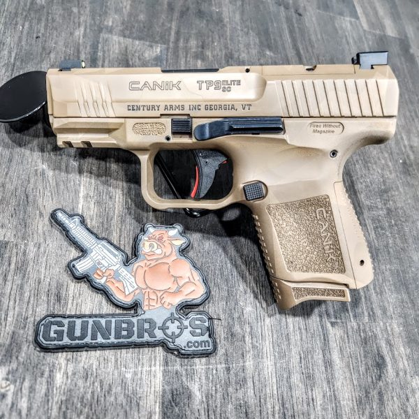 Canik TP9 Elite SC 9mm Tan Camo - GUNTICKETS [10 SPOT] - GUNBROS