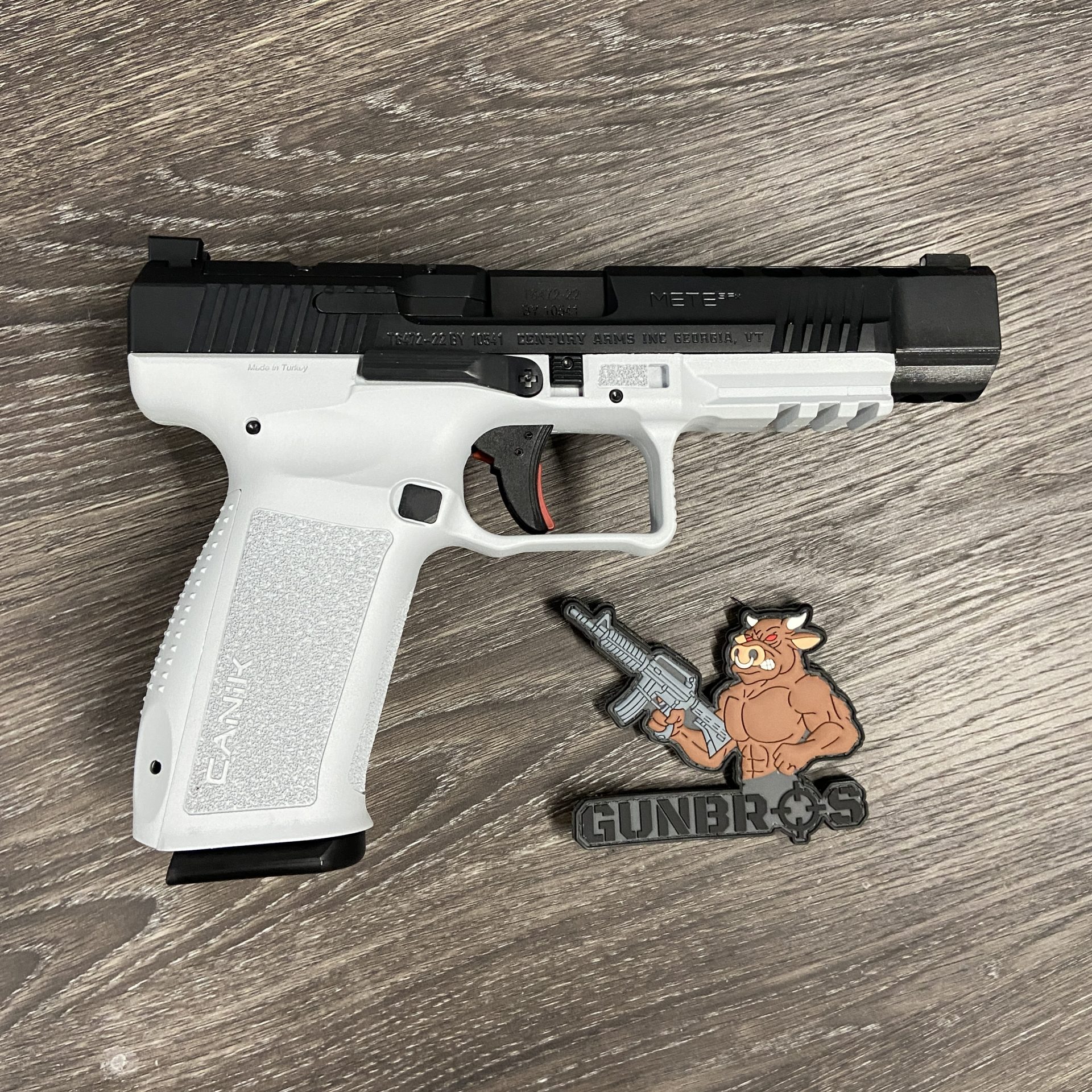 Canik METE SFX Black/White 9mm - GUNTICKETS [10 SPOT] - GUNBROS