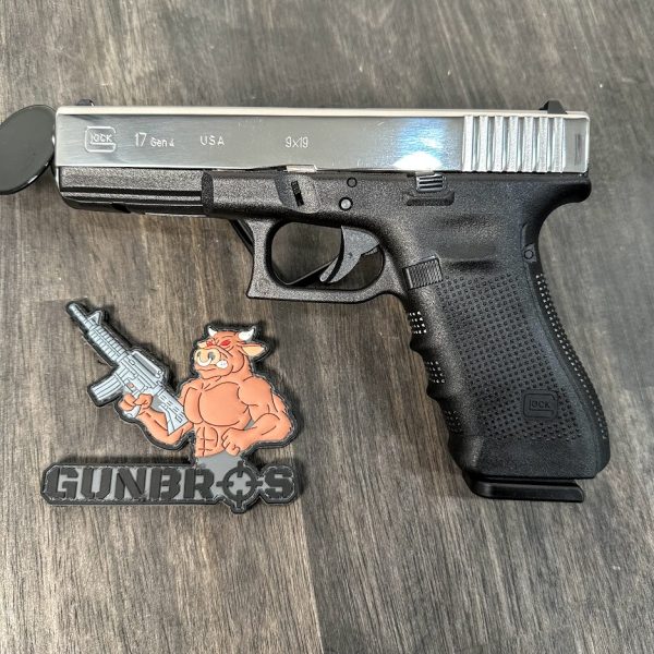 Glock 17 9mm Polished Stainless Slide - GUNTICKETS [10 SPOT] - GUNBROS