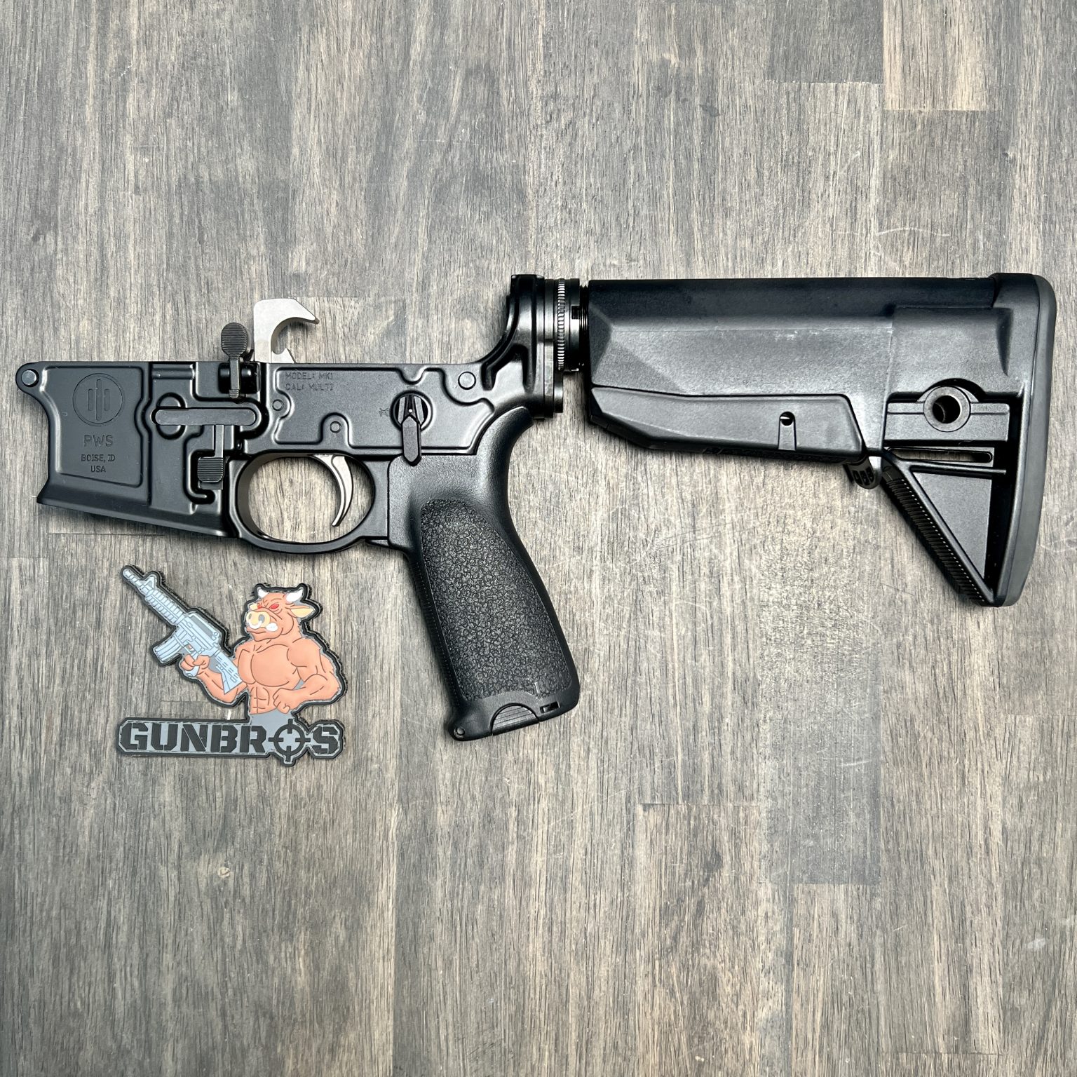 PWS Mk1 Mod 2-M Complete AR15 Lower Receiver - GUNTICKETS [10 SPOT ...