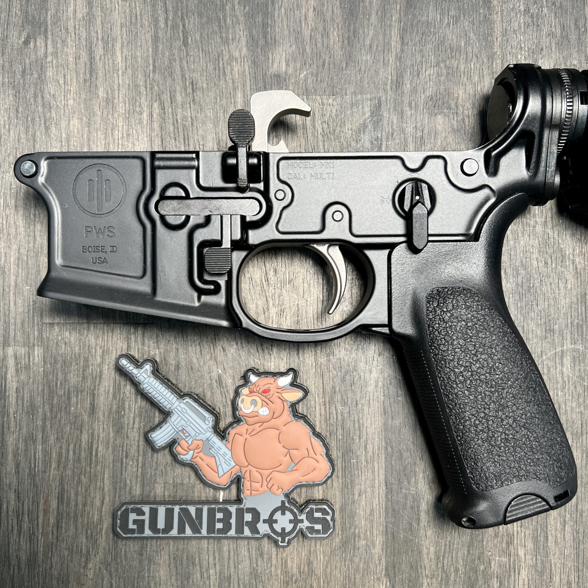 PWS Mk1 Mod 2-M Complete AR15 Lower Receiver - GUNTICKETS [10 SPOT ...