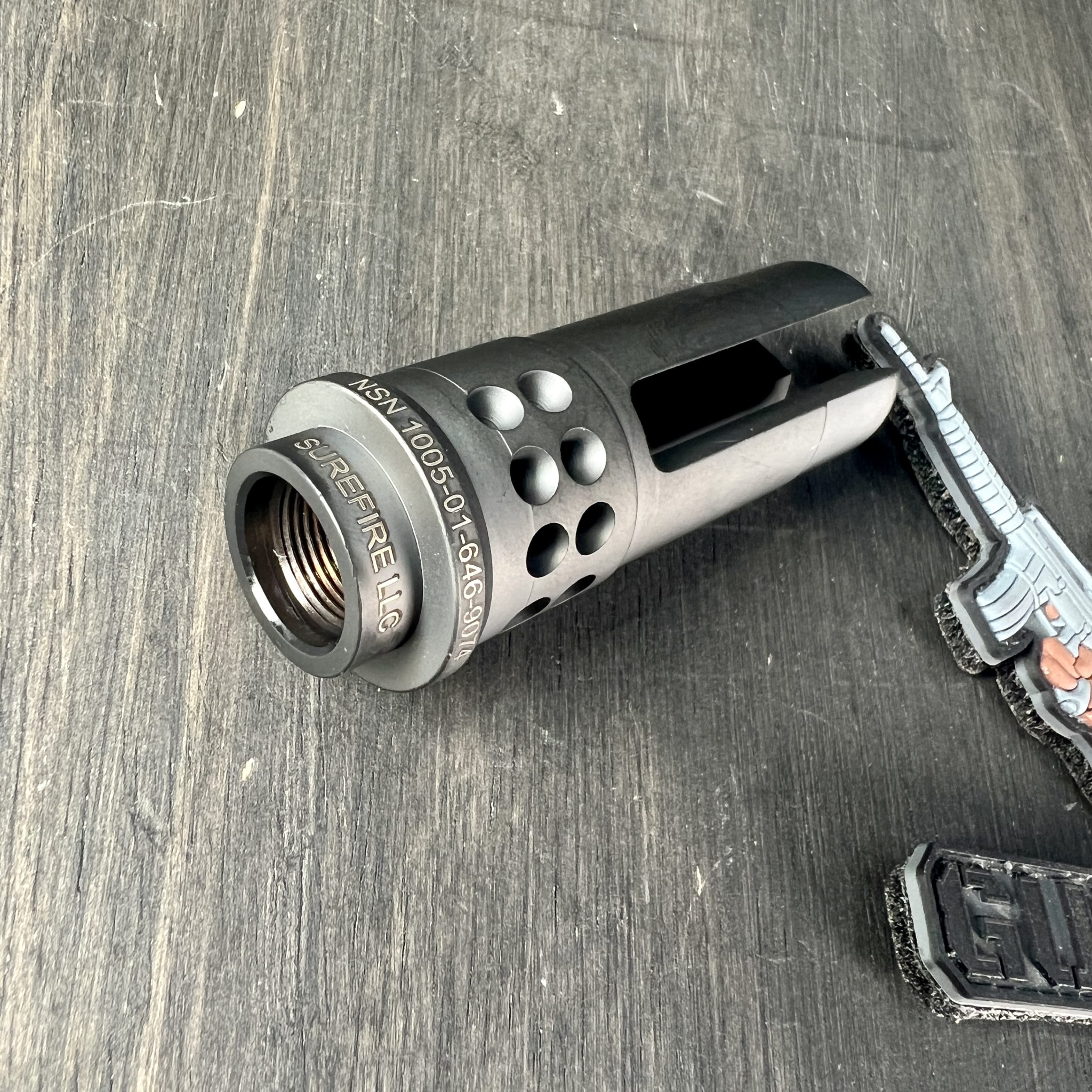 Surefire WARCOMP 7.62 5/8x24 Flash Hider/Suppressor Adapter - GUNTICKETS [10 SPOT] - GUNBROS